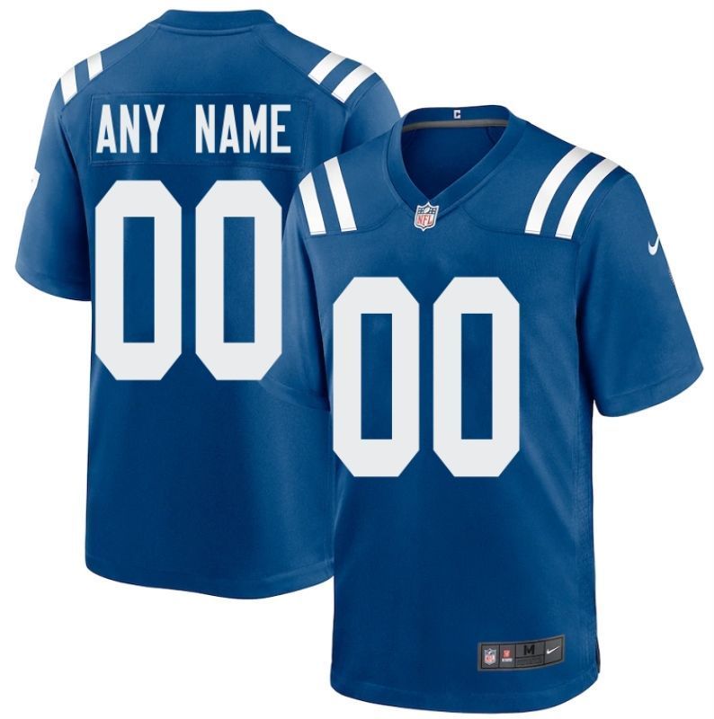 2020 Nfl Personalized Custom Blue Jersey Custom Jersey - Bluefink