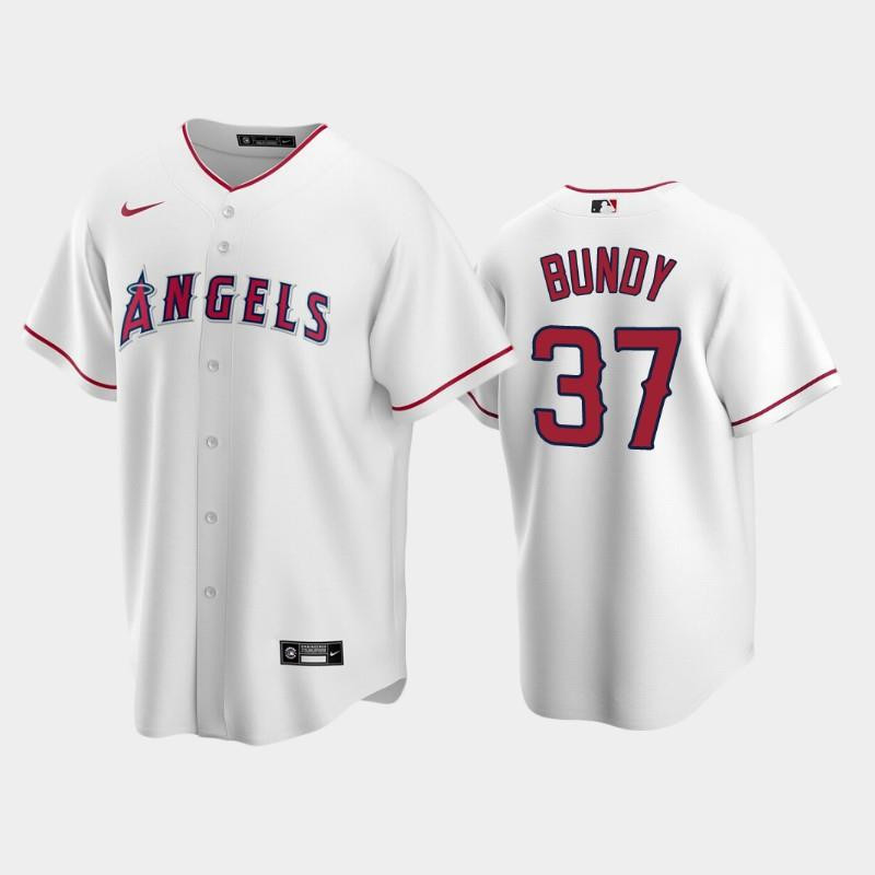 37 Dylan Bundy White Los Angeles Angels Home Jersey - Bluefink