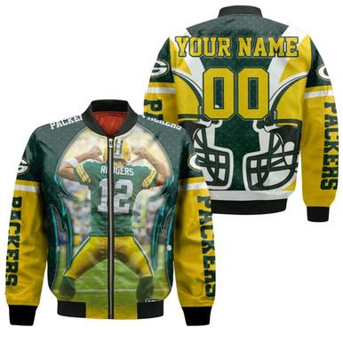 Aaron Charles Rodgers 12 Green Bay Packers Nfc North Champions Super ...