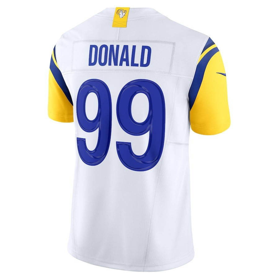 Aaron Donald 99 Los Angeles Rams Vapor F.U.S.E. Limited Jersey - White ...