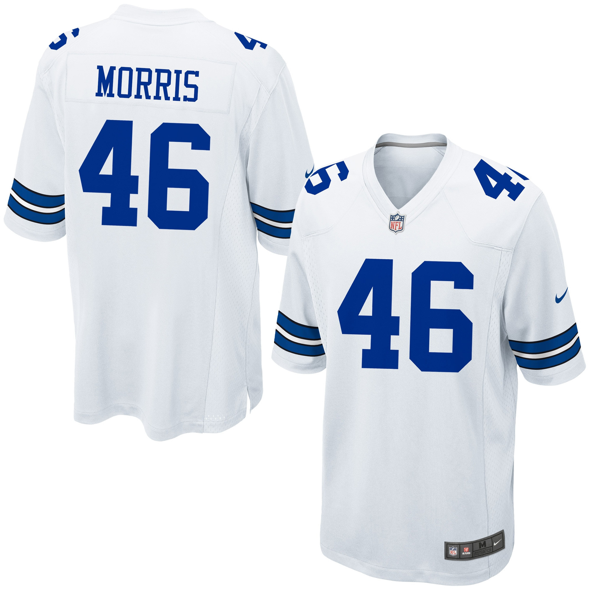 Alfred Morris Dallas Cowboys Game Jersey White Nfl - Bluefink