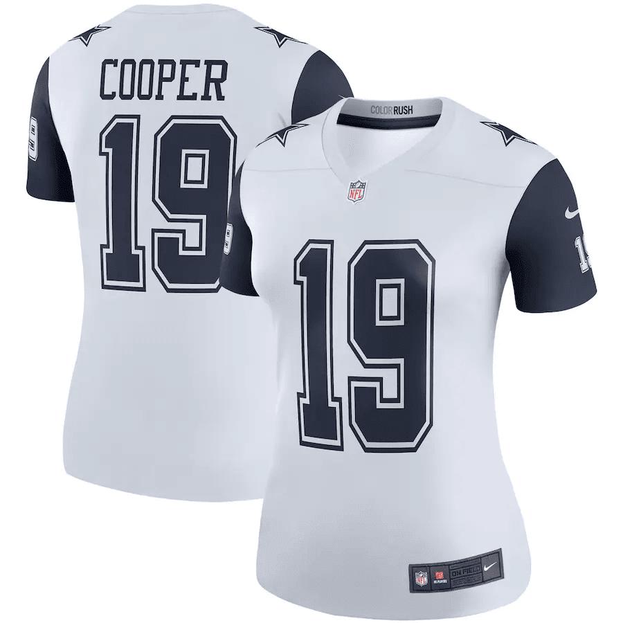 Amari Cooper 19 Dallas Cowboys Women's Color Rush Legend Player Jersey ...