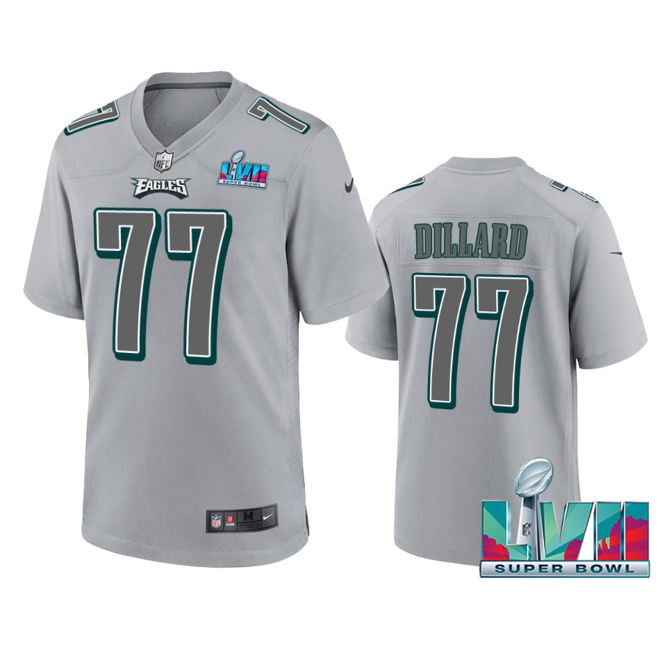 Andre Dillard 77 Philadelphia Eagles Super Bowl LVII Patch Atmosphere ...
