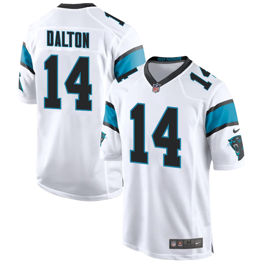 Andy Dalton 14 Carolina Panthers Men Game Jersey - White - Bluefink