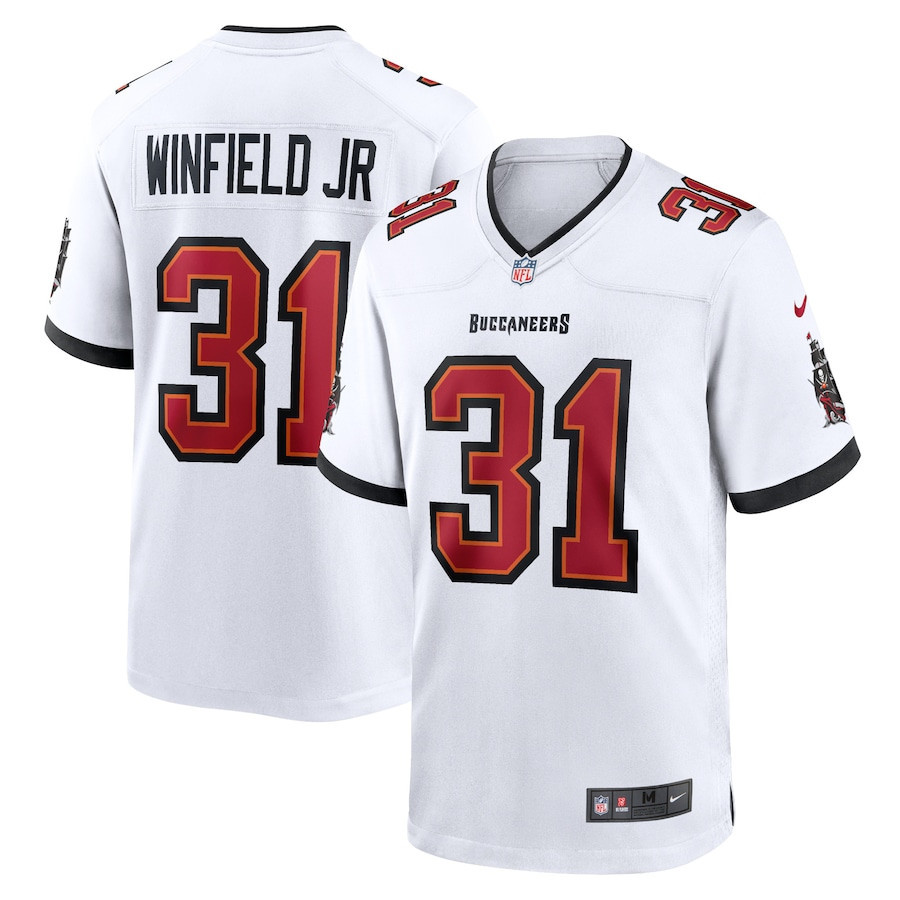 Antoine Winfield Jr. 31 Tampa Bay Buccaneers Game Jersey - White - Bluefink