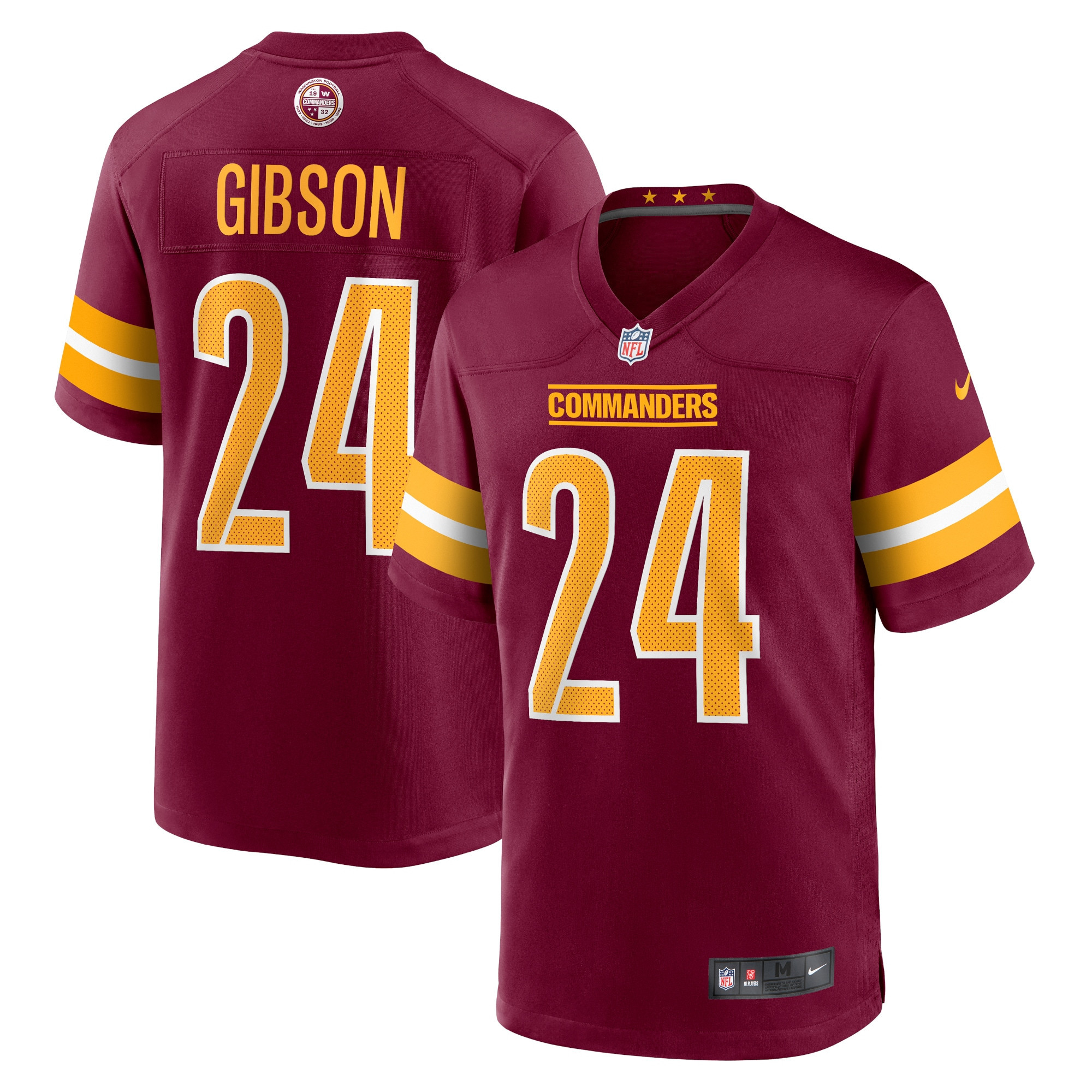 Antonio Gibson Washington Commanders Game Jersey Burgundy Nfl - Bluefink