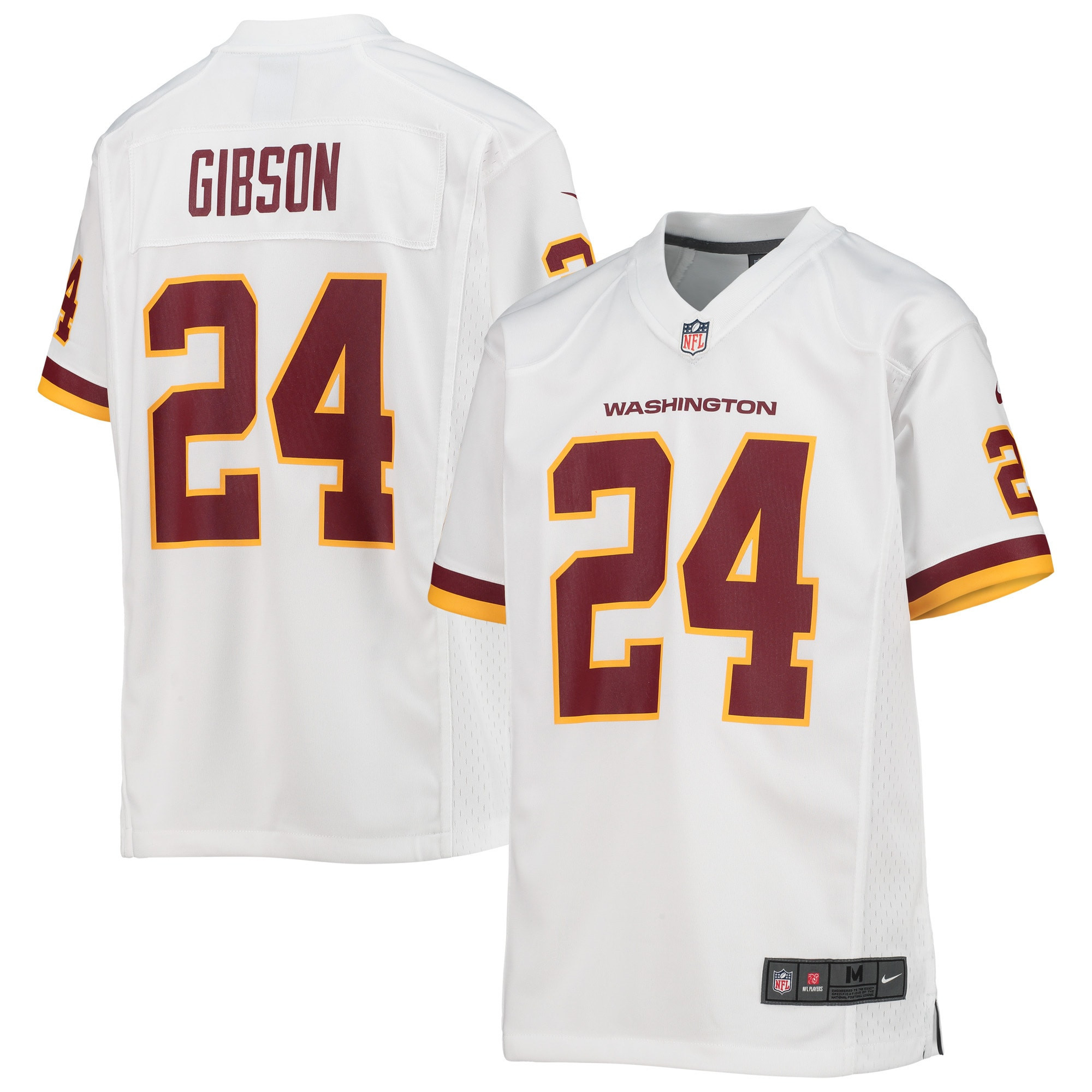 Antonio Gibson Washington Football Team Game Jersey - White Nfl - Bluefink