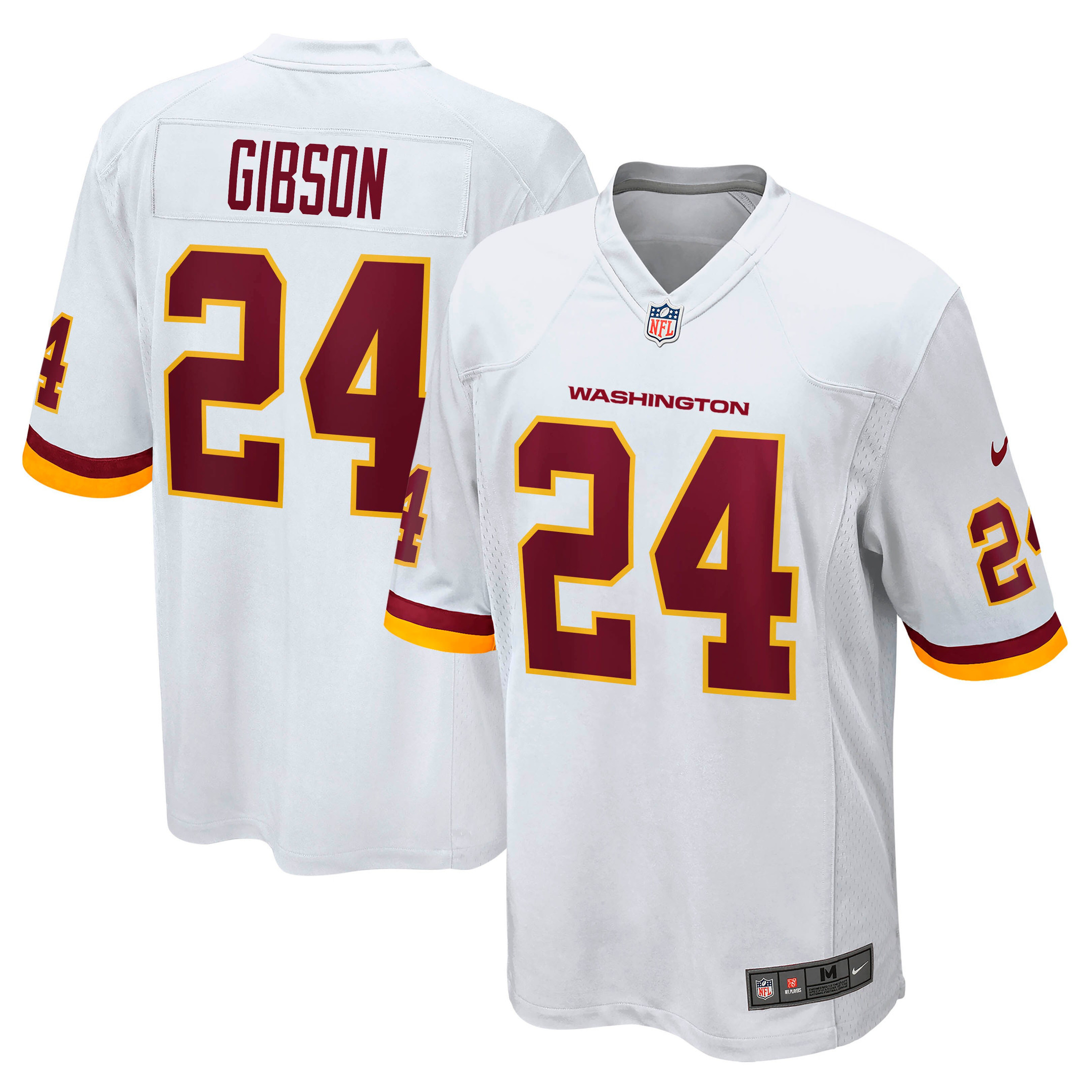 Antonio Gibson Washington Football Team Game Player Jersey - White Nfl ...