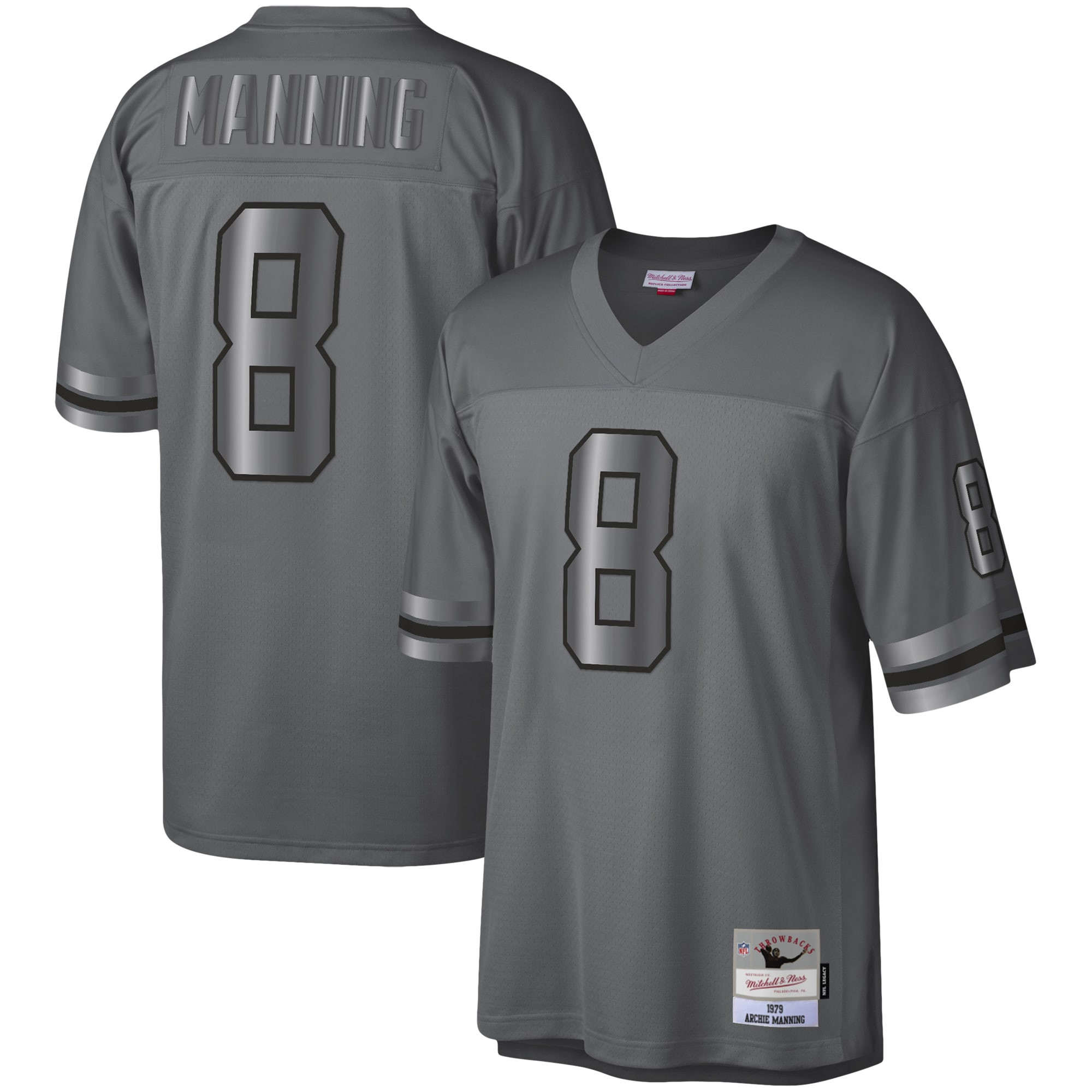 Archie Manning New Orleans Saints Mitchell & Ness 1979 Retired Player ...