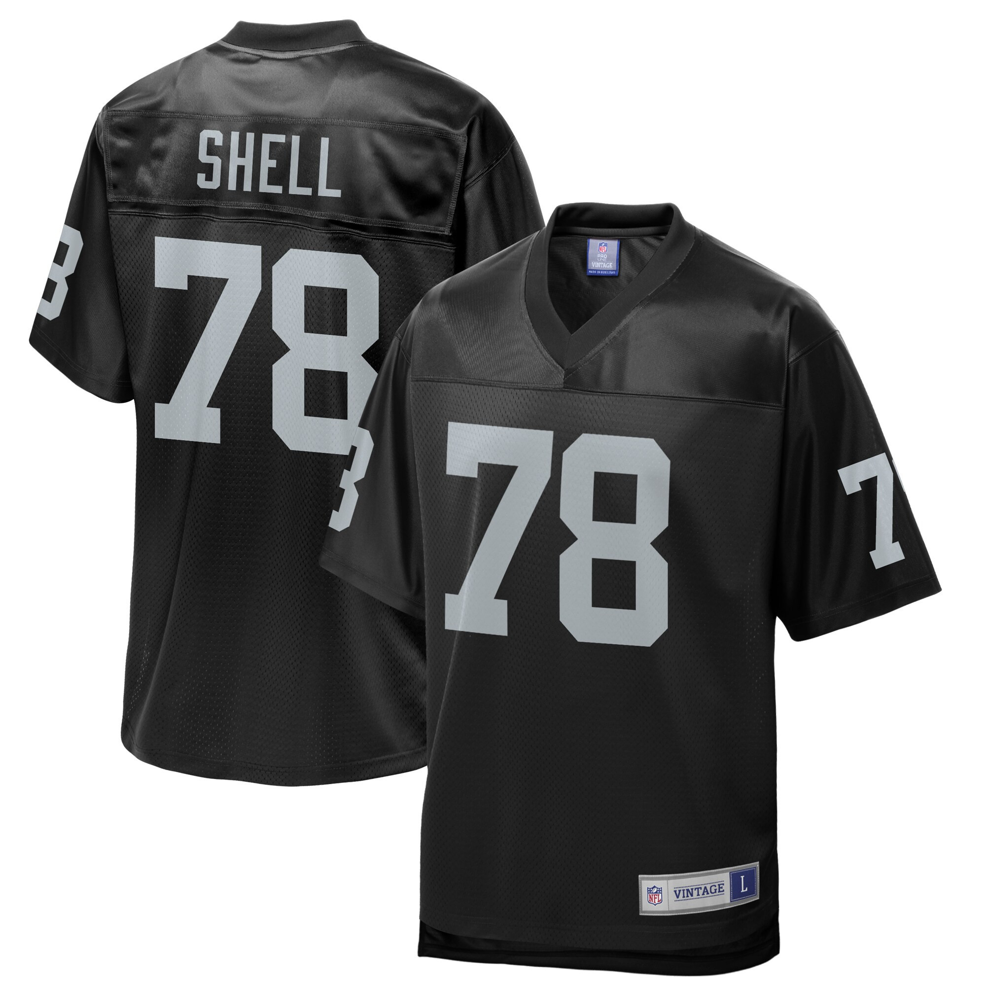 Art Shell Las Vegas Raiders Nfl Pro Line Replica Retired Player Jersey ...