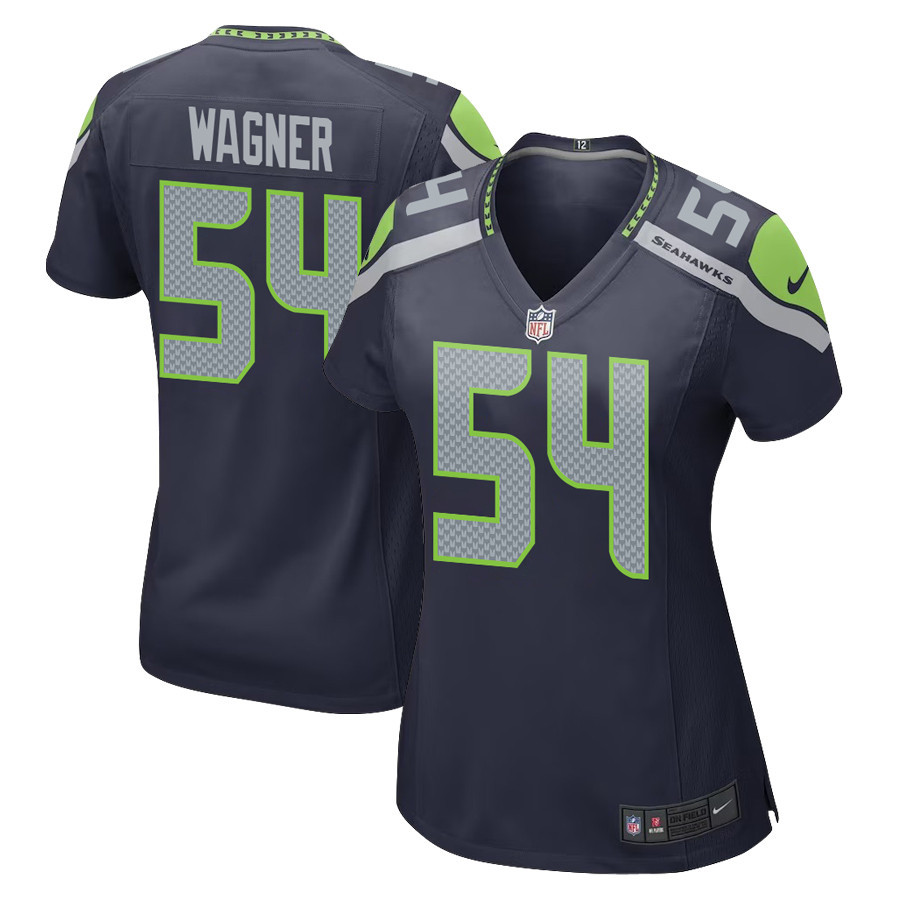 Bobby Wagner 54 Seattle Seahawks Women Game Jersey - College Navy ...
