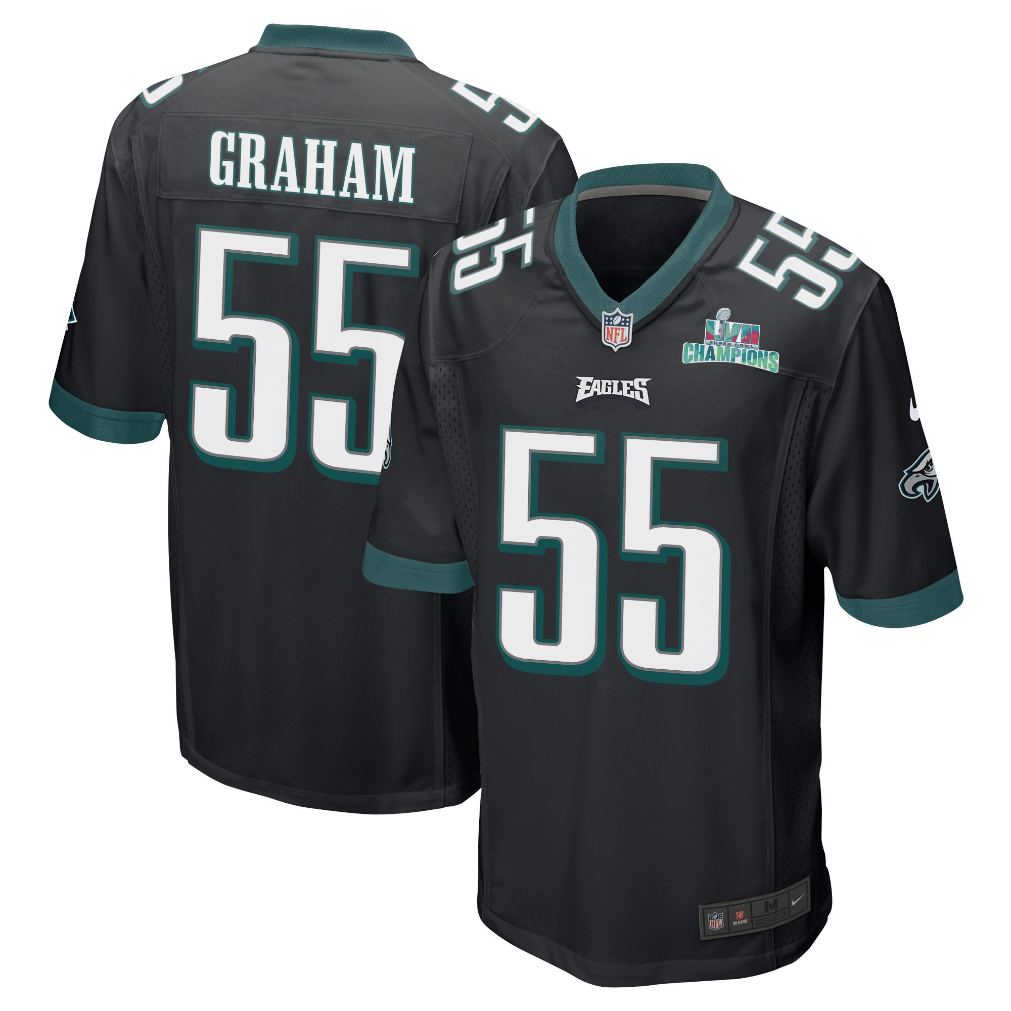 Brandon Graham 55 Philadelphia Eagles Super Bowl LVII Champions Men ...