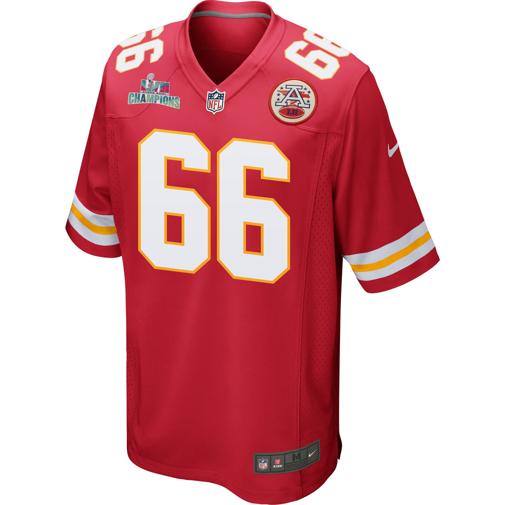 Brandon Williams 66 Kansas City Chiefs Super Bowl LVII Champions Men ...
