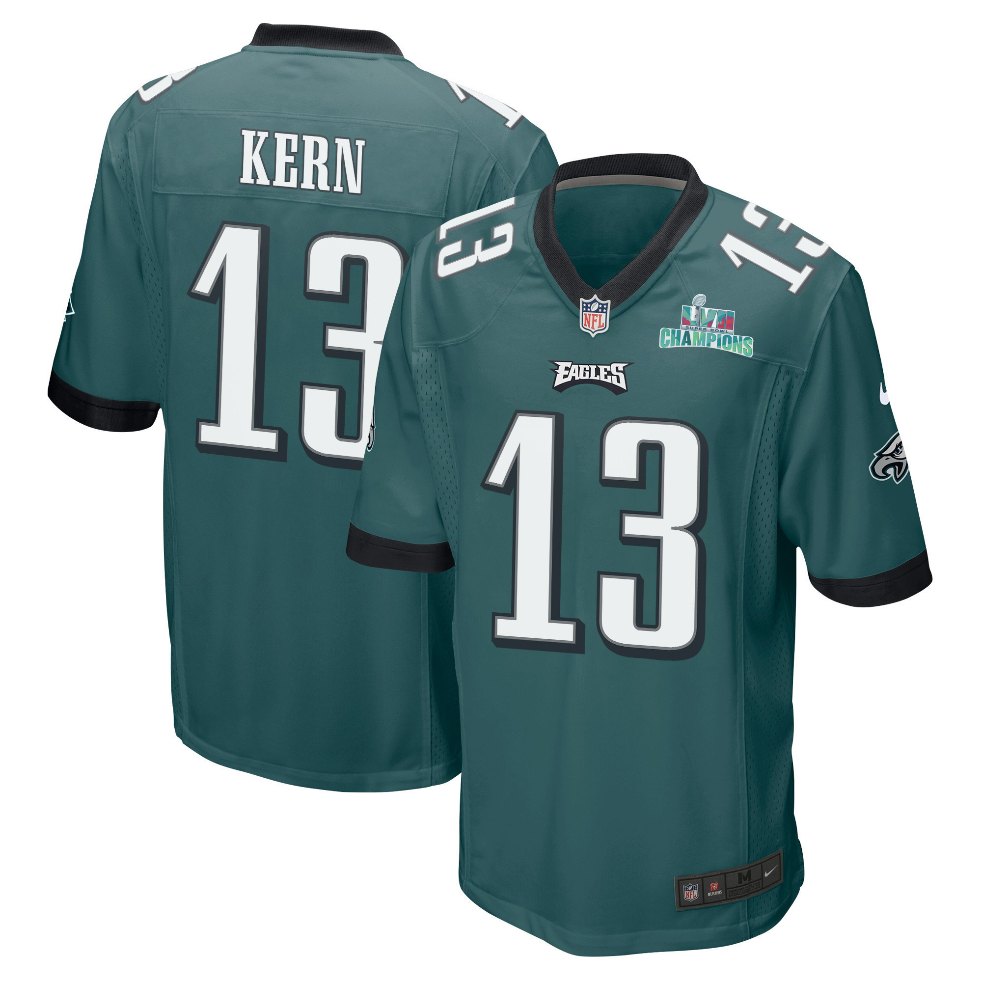 Brett Kern 13 Philadelphia Eagles Super Bowl LVII Champions Men Game ...