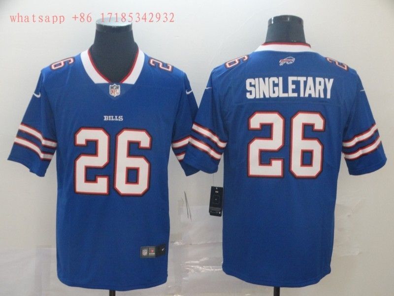 Buffalo Bill Devin Singletary #26 2020 Nfl Blue Jersey Jersey - Bluefink