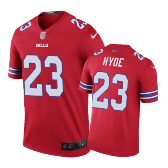 Buffalo Bills #23 Micah Hyde Nike Color Rush Red Jersey - Bluefink