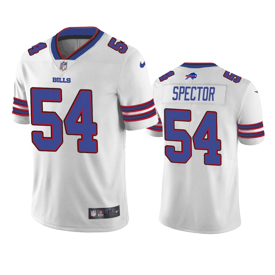 Buffalo Bills Baylon Spector 54 White Vapor Limited Jersey - Bluefink