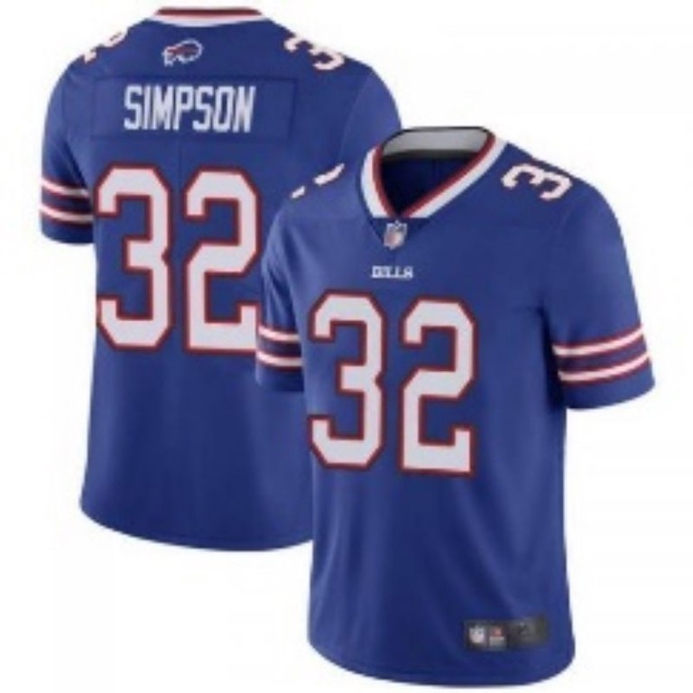 Buffalo Bills O.j. Simpson #32 Nfl 2020 Cobalt Jersey - Bluefink