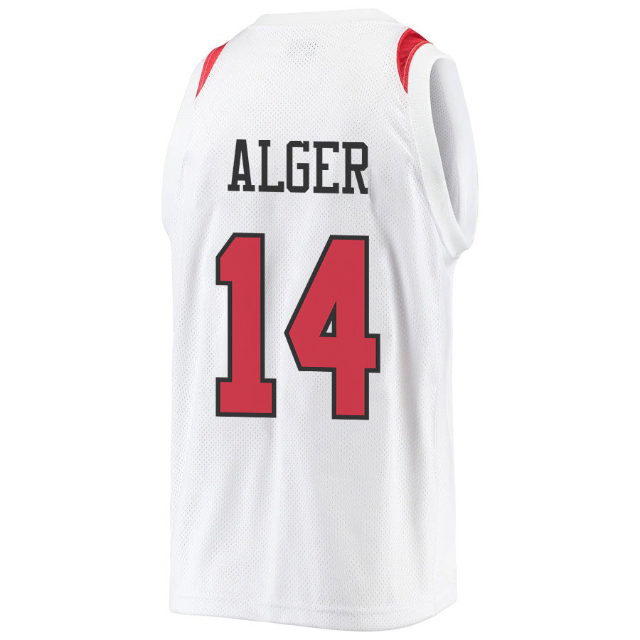Cade Alger 14 San Diego State Aztecs 2023 Basketball Jersey- Men White ...