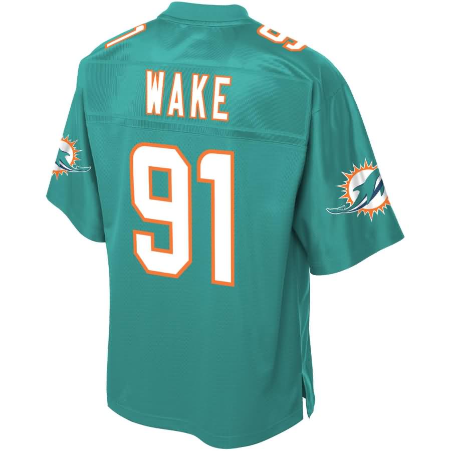 Cameron Wake Miami Dolphins Nfl Pro Line Team Player Jersey - Aqua - Bluefink
