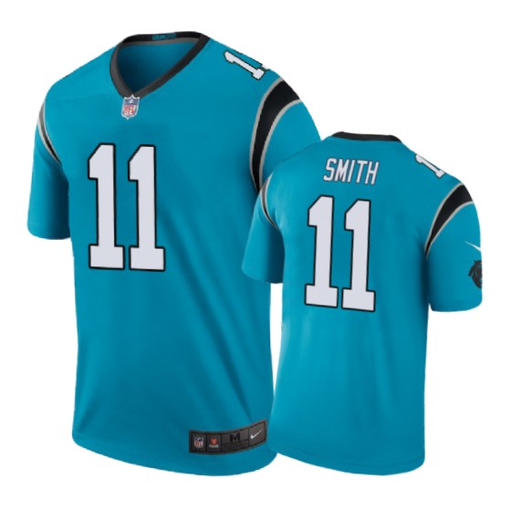 Carolina Panthers #11 Torrey Smith Nike Color Rush Blue Jersey - Bluefink