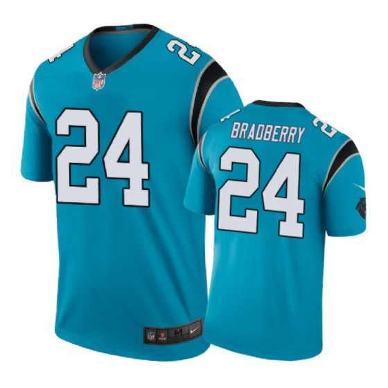 Carolina Panthers #24 James Bradberry Nike Color Rush Blue Jersey ...