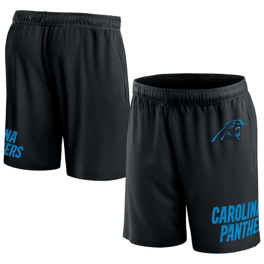 Carolina Panthers Team Black Clincher Shorts - Men - Bluefink