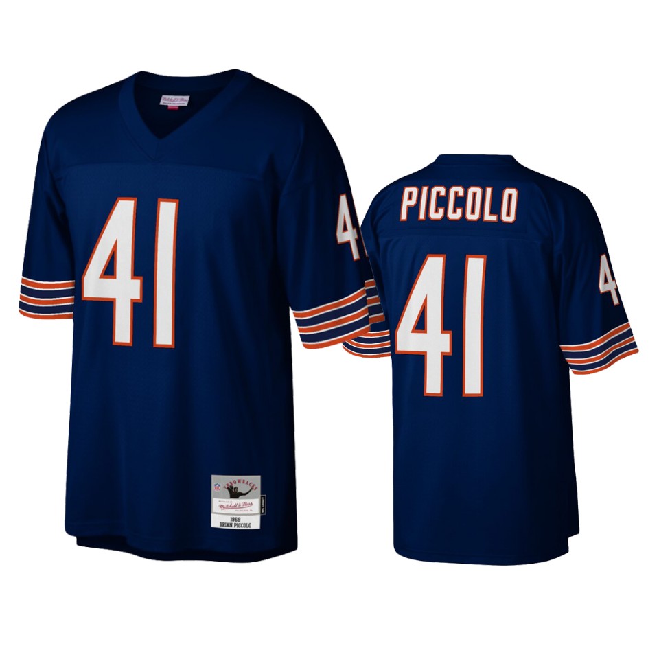 Chicago Bears Brian Piccolo Navy Legacy Replica Jersey - Bluefink