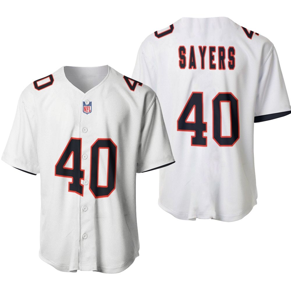 Chicago Bears Gale Sayers #40 Great Player Nfl American Football Team ...