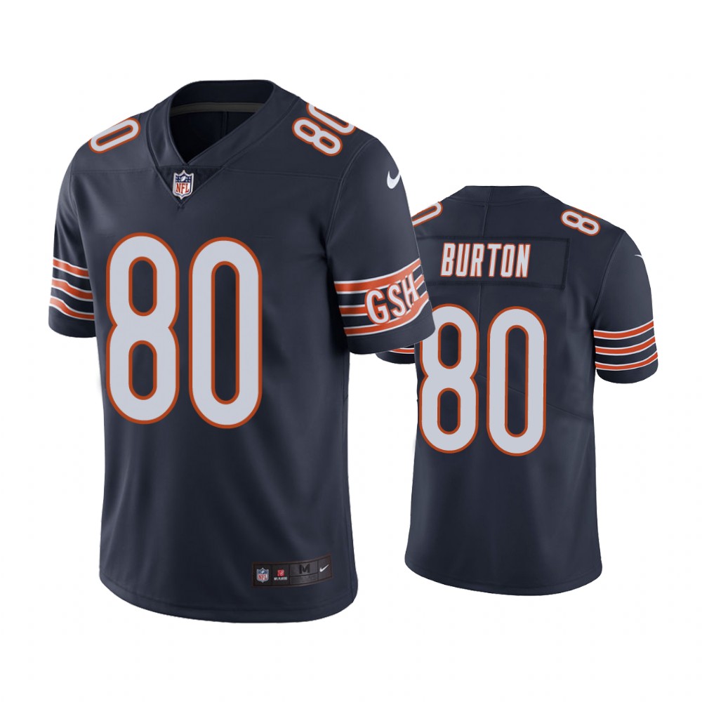 Chicago Bears Trey Burton Navy Nike Color Rush Limited Jersey - Bluefink