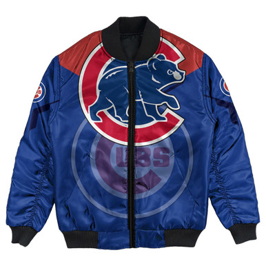 Chicago Cubs Bomber Jacket Drinking Style - MLB - Bluefink
