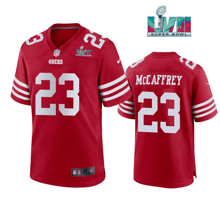 Christian Mccaffrey 23 San Francisco 49Ers Super Bowl LVII Men Game ...
