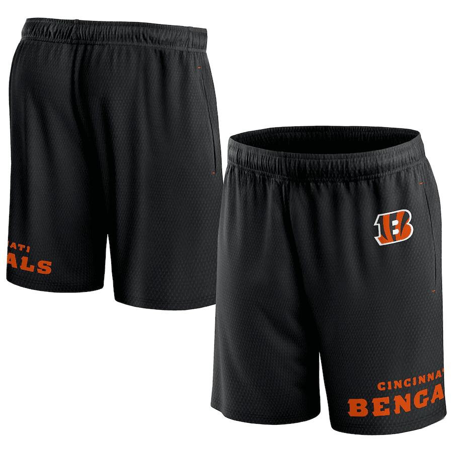 Cincinnati Bengals Team Black Clincher Shorts - Men - Bluefink