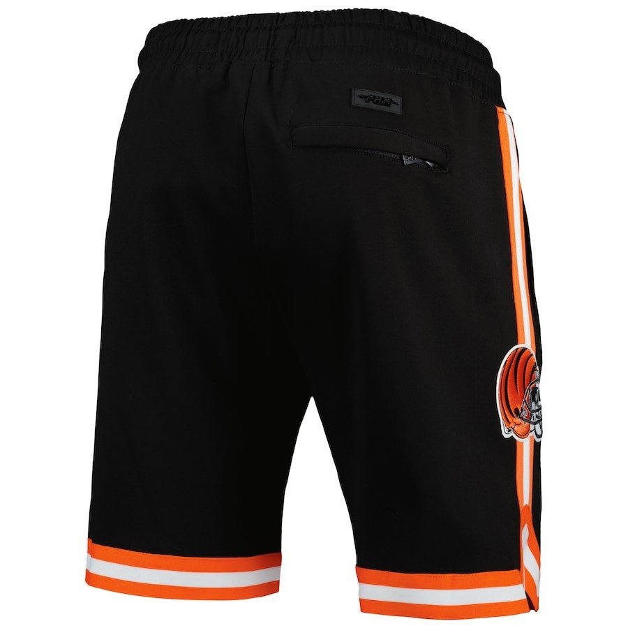 Cincinnati Bengals Team Standard Core Shorts - Black/Orange - Bluefink