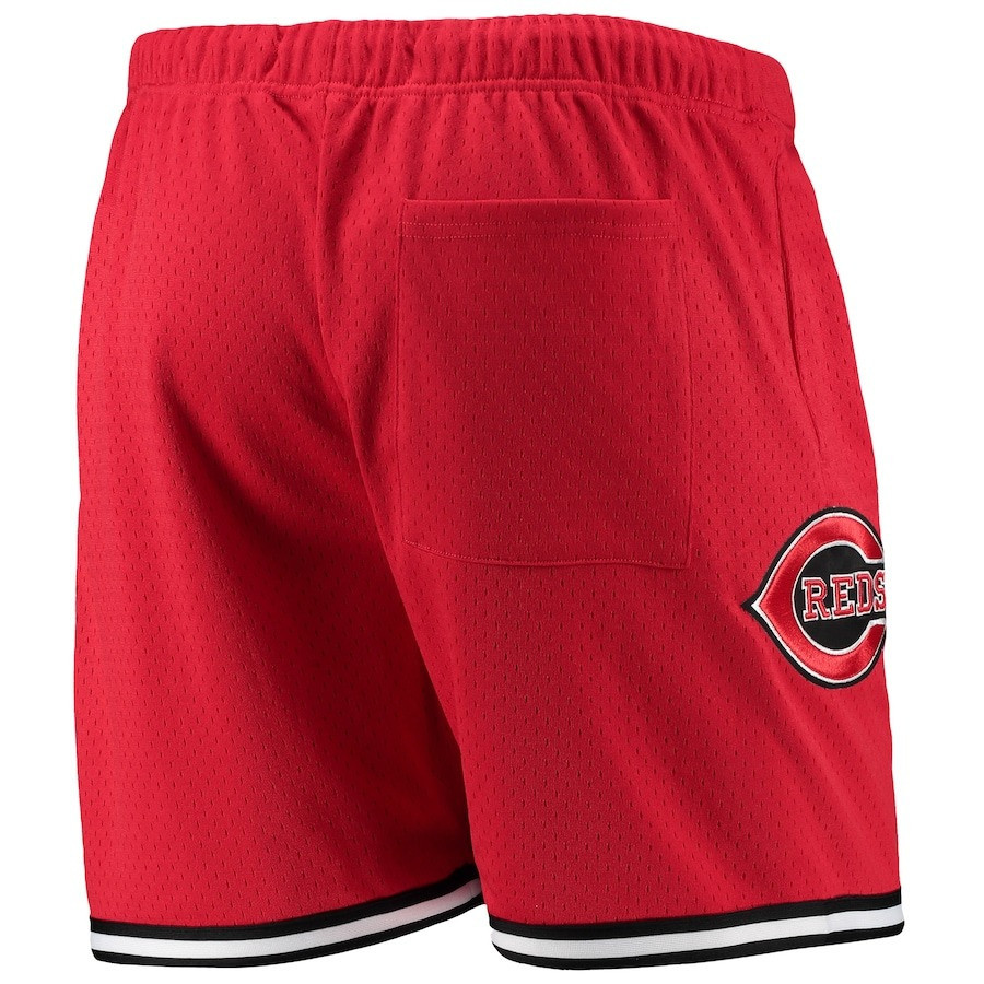 Cincinnati Reds Team Standard Mesh Shorts - Red - Bluefink