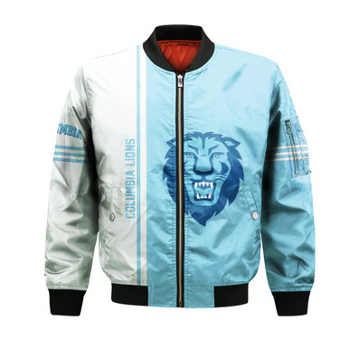 Columbia Lions Bomber Jacket Half Style - NCAA - Bluefink