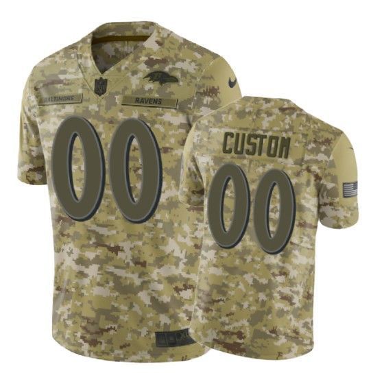 Custom Jersey Nfl Camo Baltimore Ravens - Bluefink