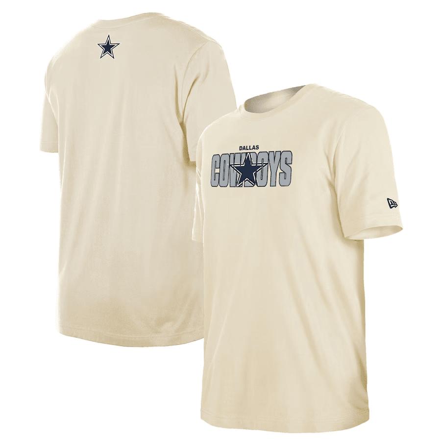 Dallas Cowboys 2023 NFL Draft T-Shirt - Cream - Bluefink