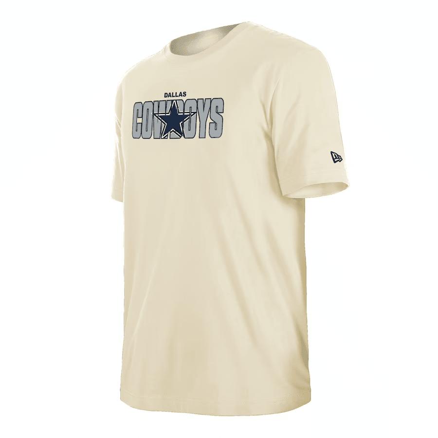 Dallas Cowboys 2023 NFL Draft T-Shirt - Cream - Bluefink