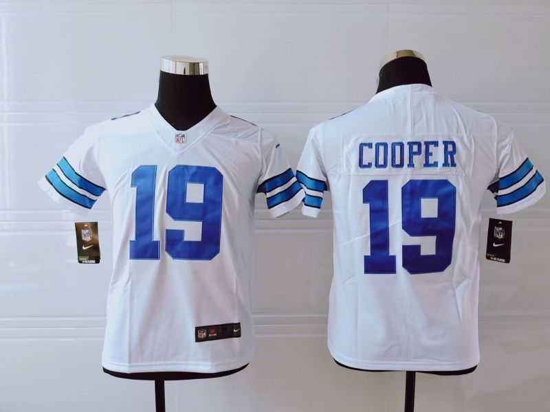 Dallas Cowboys Amari Cooper #19 Nfl 2020 White Jersey - Bluefink