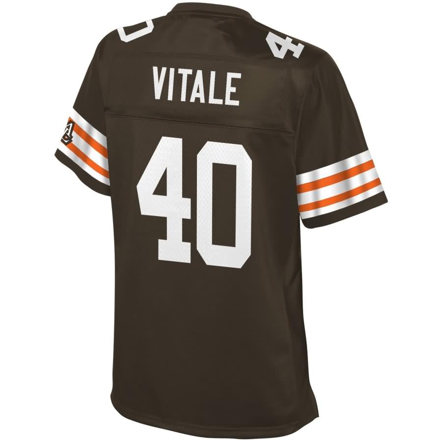 Danny Vitale Cleveland Browns Nfl Pro Line Womens Historic Logo Player ...