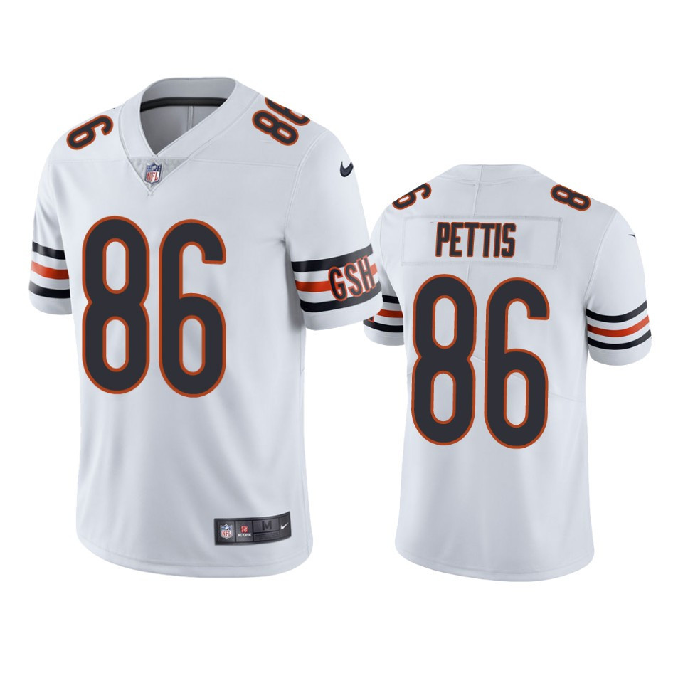 Dante Pettis 86 Chicago Bears White Vapor Limited Jersey - Bluefink