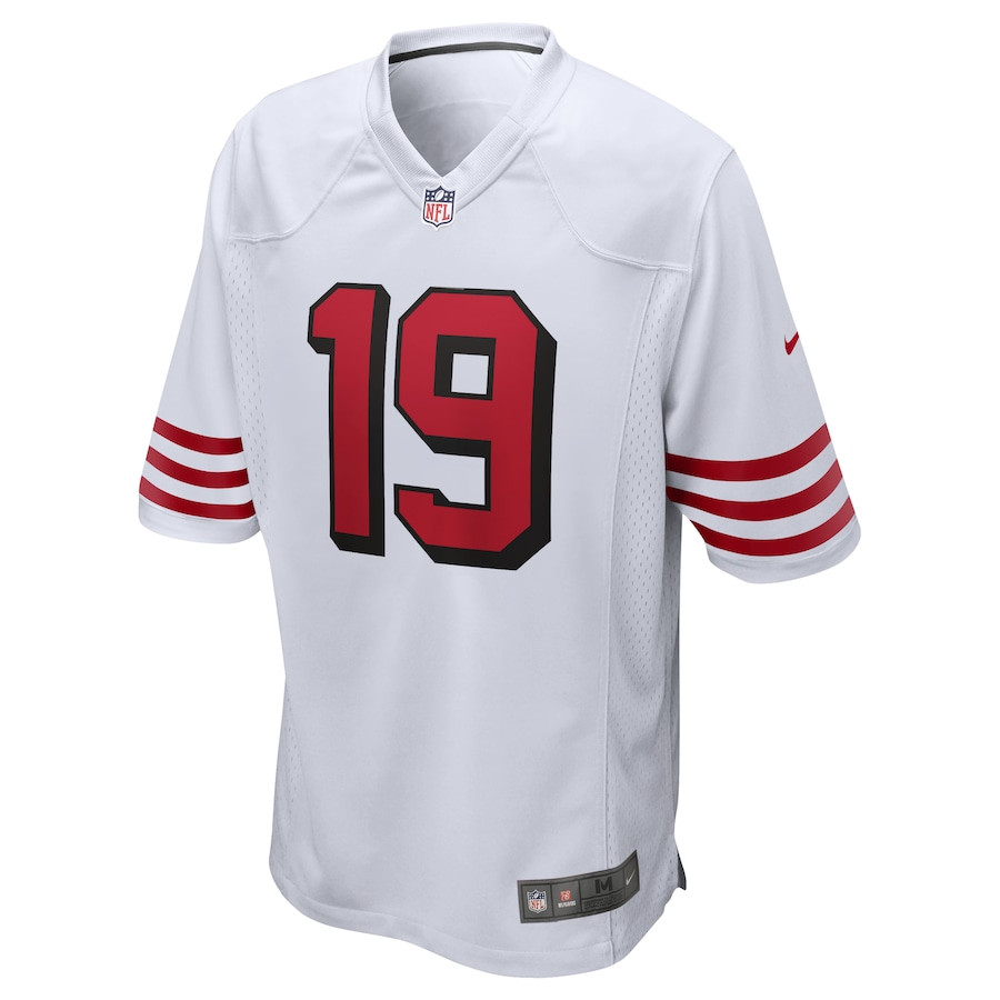 Deebo Samuel 19 San Francisco 49ers Alternate Game Jersey - White ...