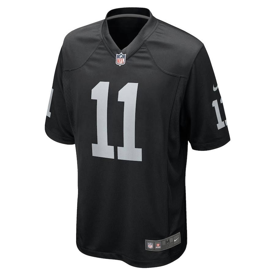 Demarcus Robinson 11 Las Vegas Raiders Game Jersey - Black - Bluefink