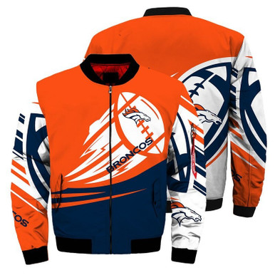Denver Broncos Bomber Jacket graphic ultra-balls - Bluefink