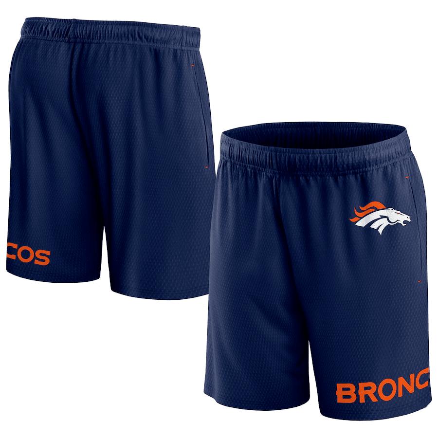 Denver Broncos Team Navy Clincher Shorts - Men - Bluefink
