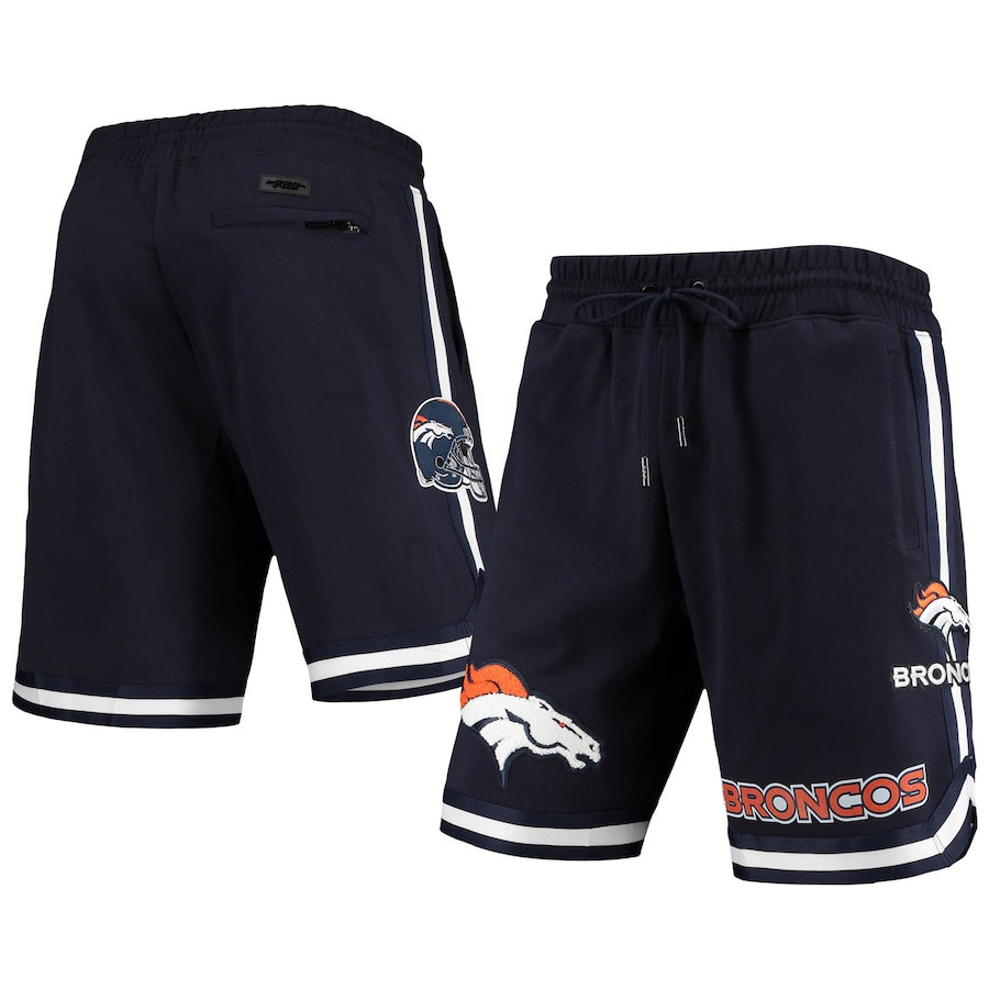 Denver Broncos Team Standard Core Shorts - Navy - Bluefink