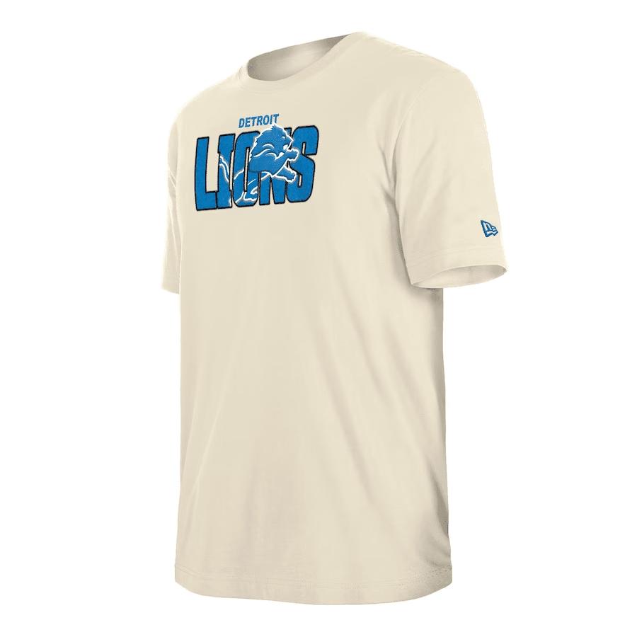 Detroit Lions 2023 NFL Draft T-Shirt - Cream - Bluefink