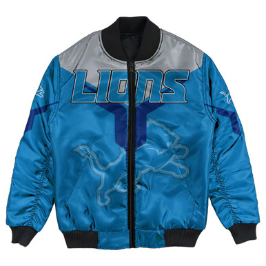 Detroit Lions Bomber Jacket Drinking style - NFL - Bluefink