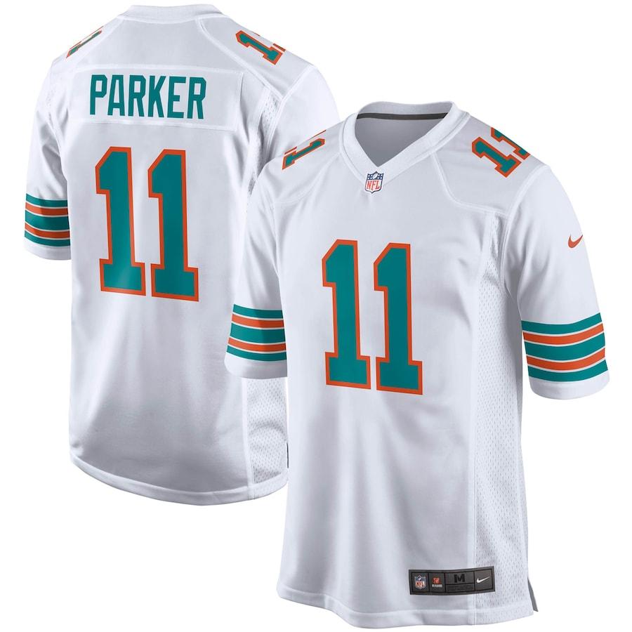 Devante Parker Miami Dolphins Nike Alternate Game Jersey - White - Bluefink